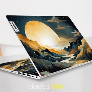 Custom Laptop Skins Lenovo Yoga Decals Personalization Gift Pattern ...