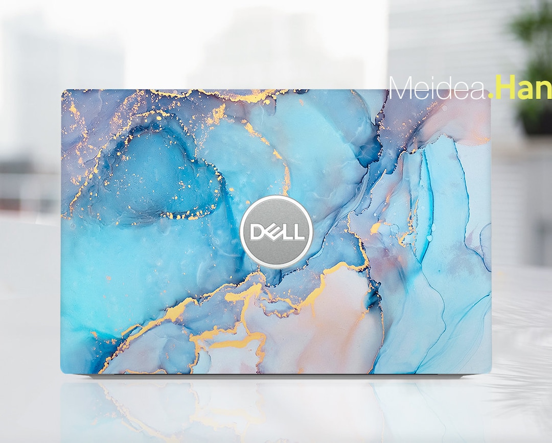 Dell Xps Skin 13 7390 Personalized Customizable Blue Marble Abstract ...