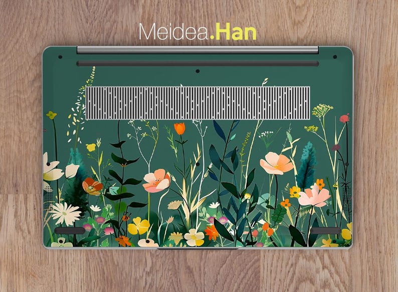 Hp Laptop Skin 640 G10 Decal Back to School Custom Decal Small Flower ...