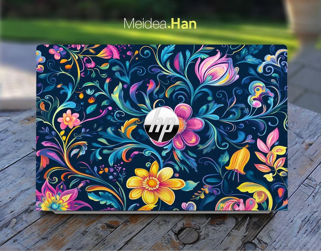 Custom Laptop Skin Hp Accessorie Logo Protection Unique Gift Color ...