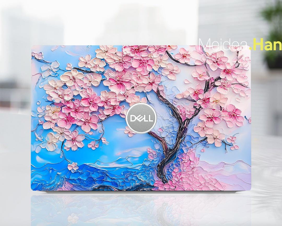 Dell Laptop 15 Inch Sticker Ultra-thin Skin Personalized Gift Pink Art ...