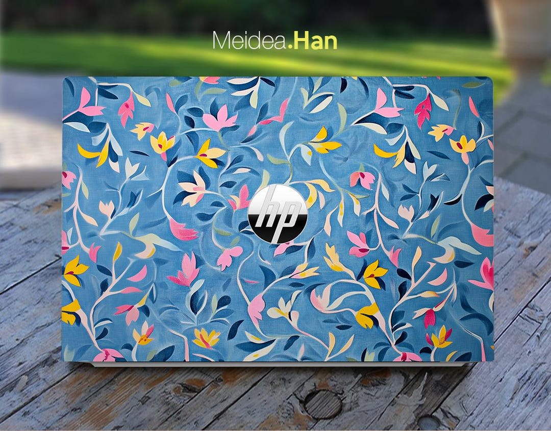 Laptop Skin Hp 15s-fq Sticker Personalized Decal Custom Gift Abstract ...