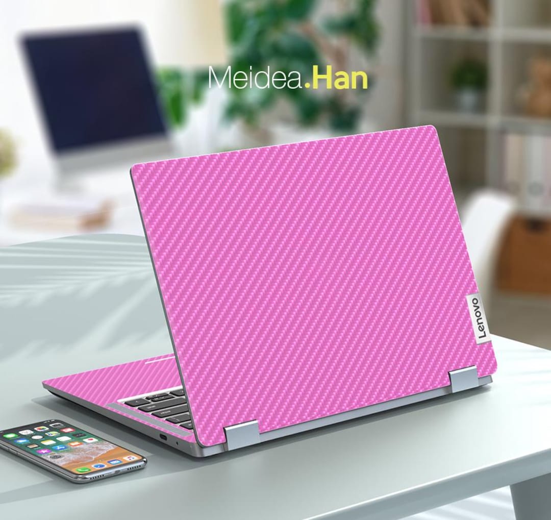 Carbon Fiber Skin Laptop Accessories Lenovo Solid Color Skin Yoga Vinyl ...