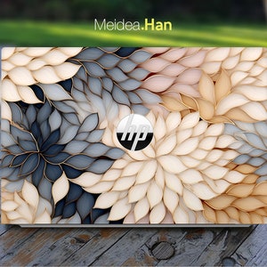 Hp Laptop Skin X360 Vinyl Decal Personalized Gifts Customizable White ...