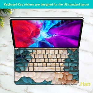 IPad Smartkeyboard Folio Skin Keyboard Wrap Beautiful Floral Pattern ...