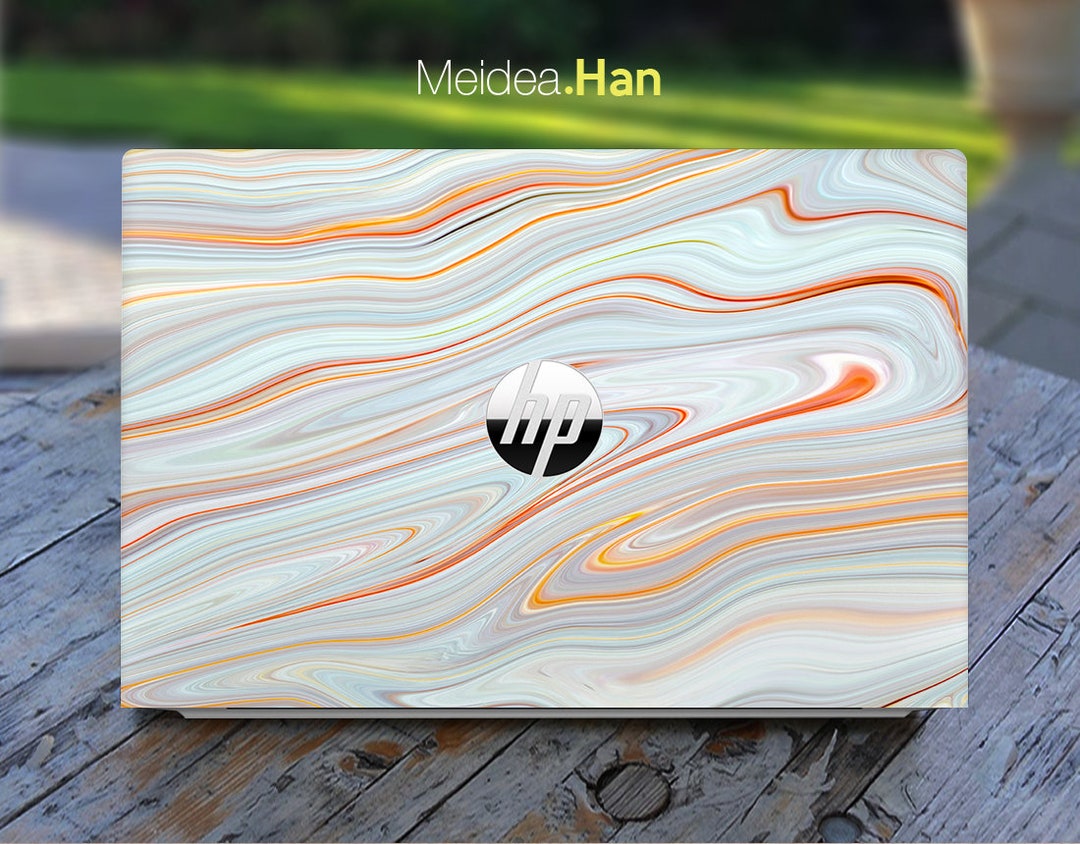 Hp Laptop Skin Elitebook Personalized Customizable Marble Texture ...