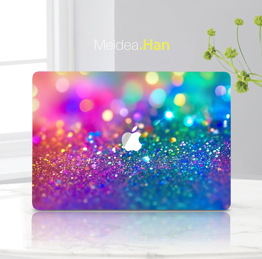 MacBook Decal Personalized Vinyl Wrap Sticker Customizable Gift Vibrant ...