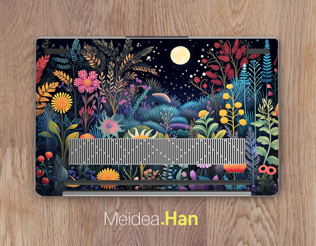 Dell Laptop Skins Custom Decals Personalized Gifts Nature Series ...