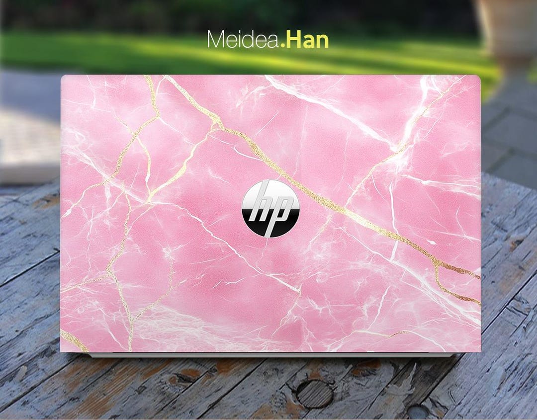 Hp Laptop Skin 16inch Accessorie Personalized Gift Custom Decal Pink ...