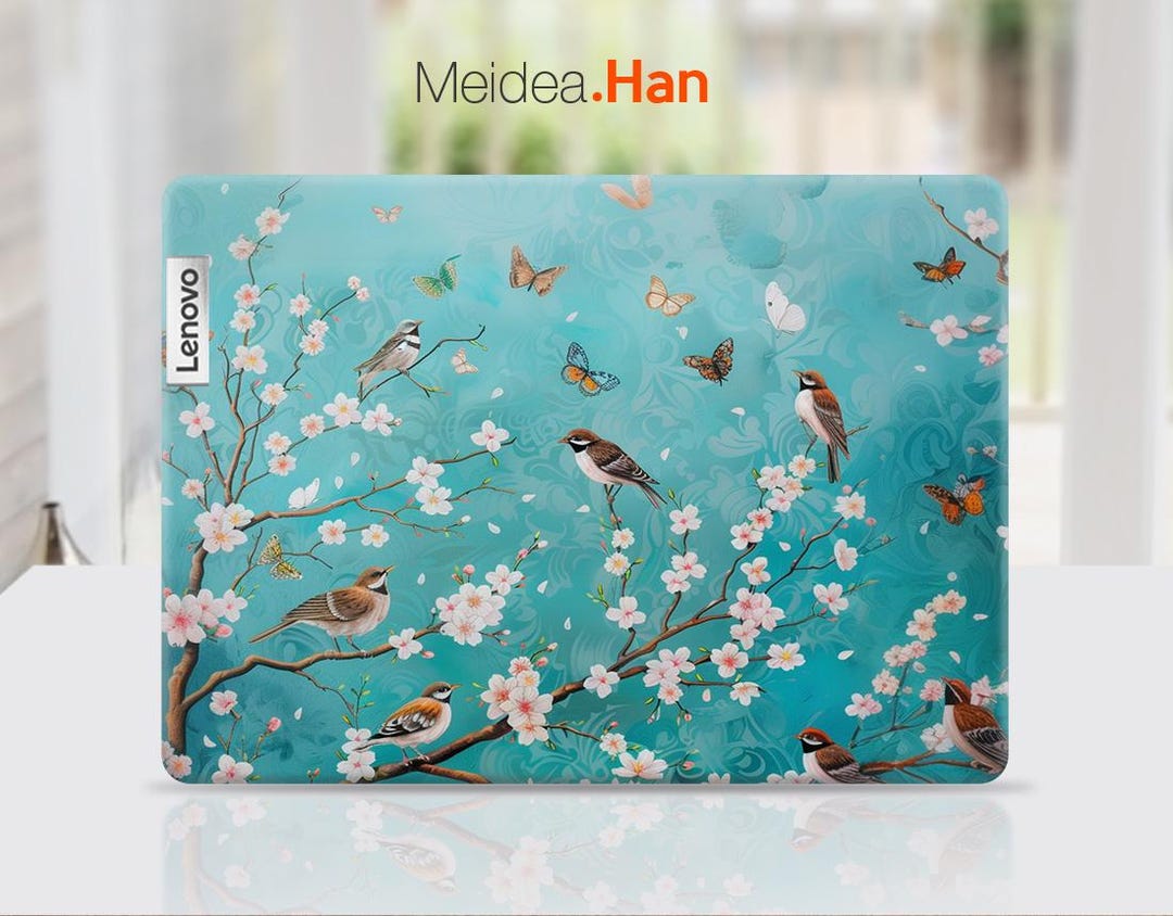 Lenovo Ideapad 5 2-in-1 Laptop Skin Custom Sparrow Design Vinyl Decal ...