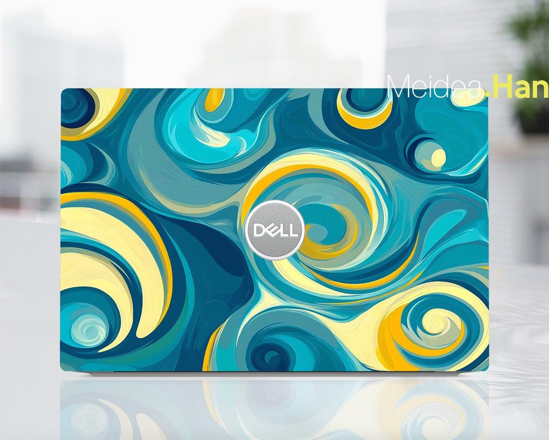 Dell Laptop Sticker Custom Decals Ultra-thin Skin Personalized Gifts ...