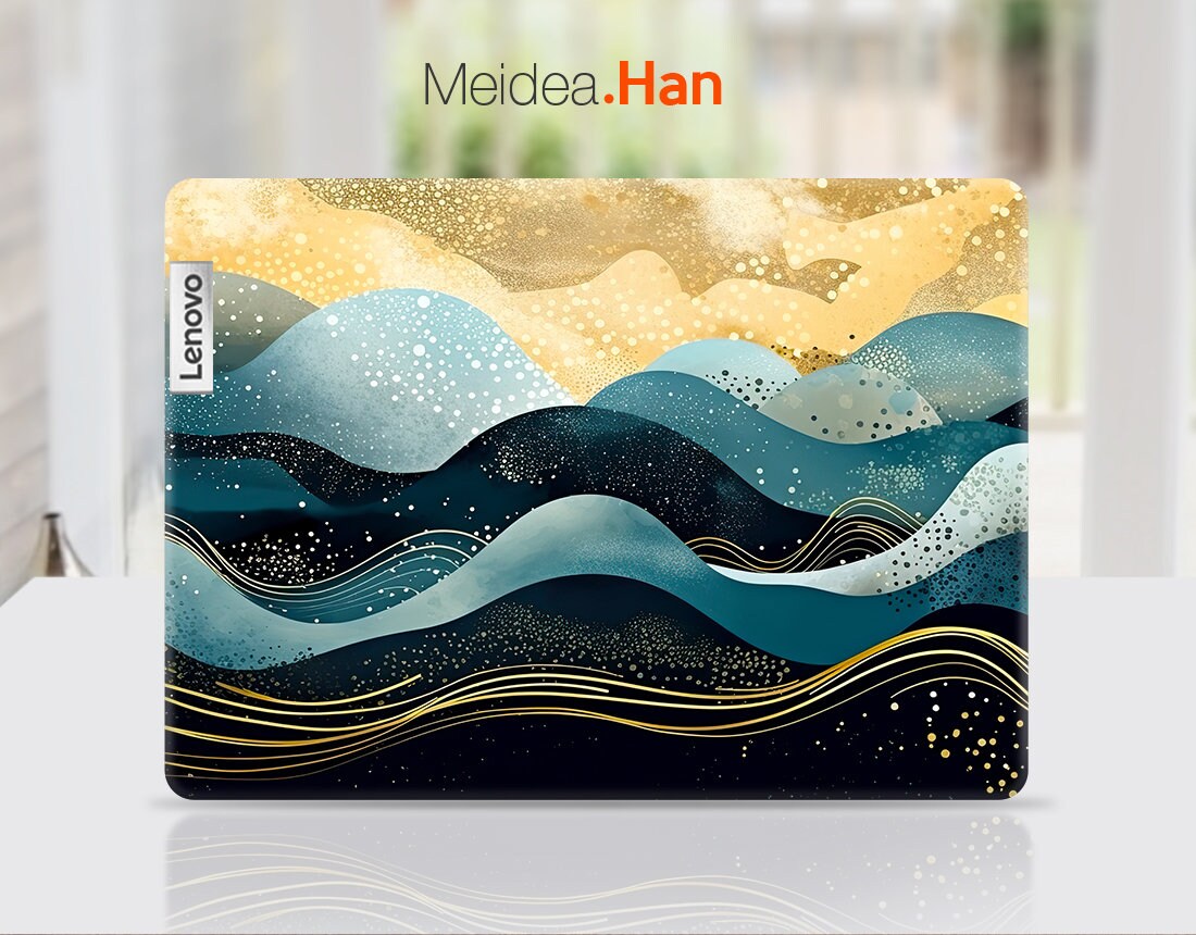 Laptop Skin Lenovo Yoga 7 16 Vinyl Decals Customization Personalised ...