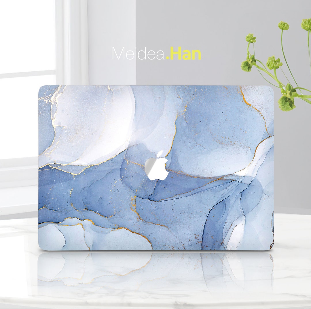 MacBook Air Sticker Personalized Gift MacBook Protector Blue Art Design ...