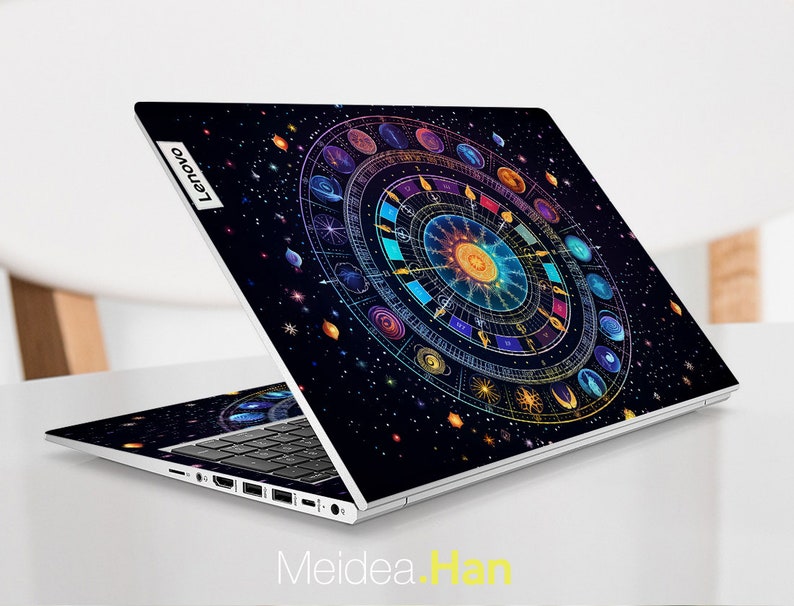 Custom Laptop Skins Lenovo Decals Personalization Astrology Patterns ...