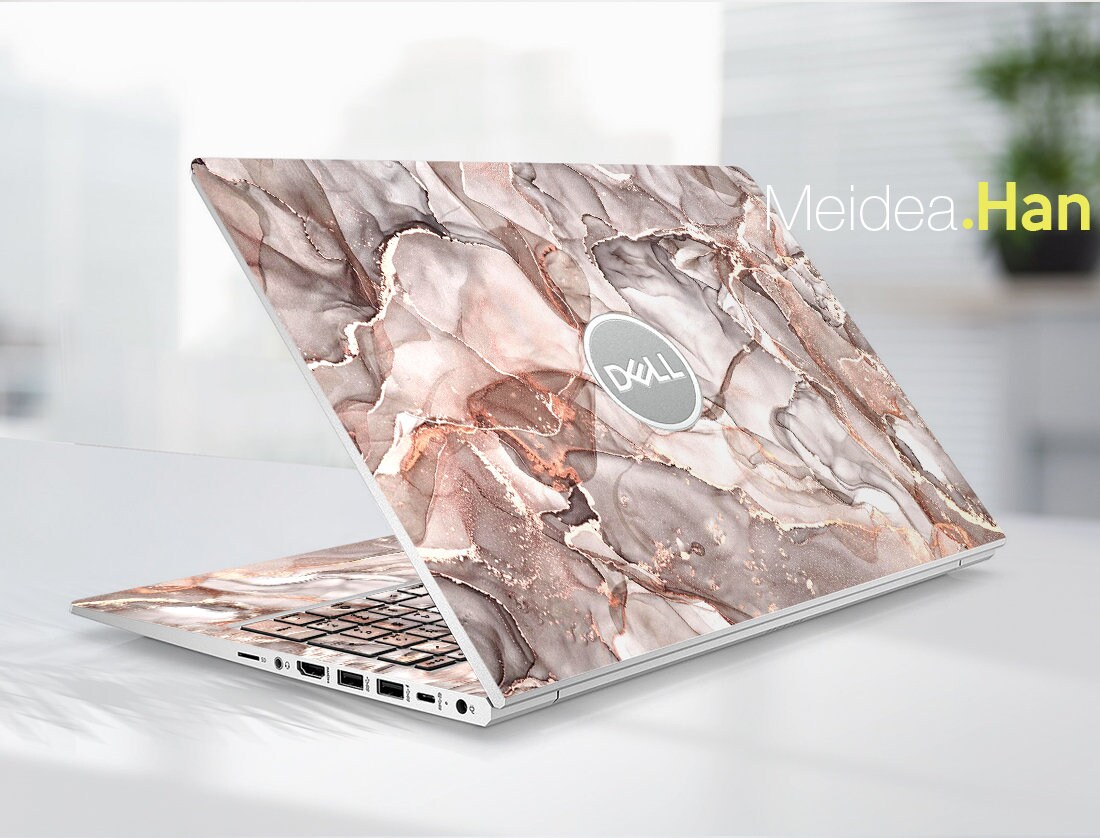 Dell Latitude 7330 Laptop Skin Personalized Customizable Marble ...