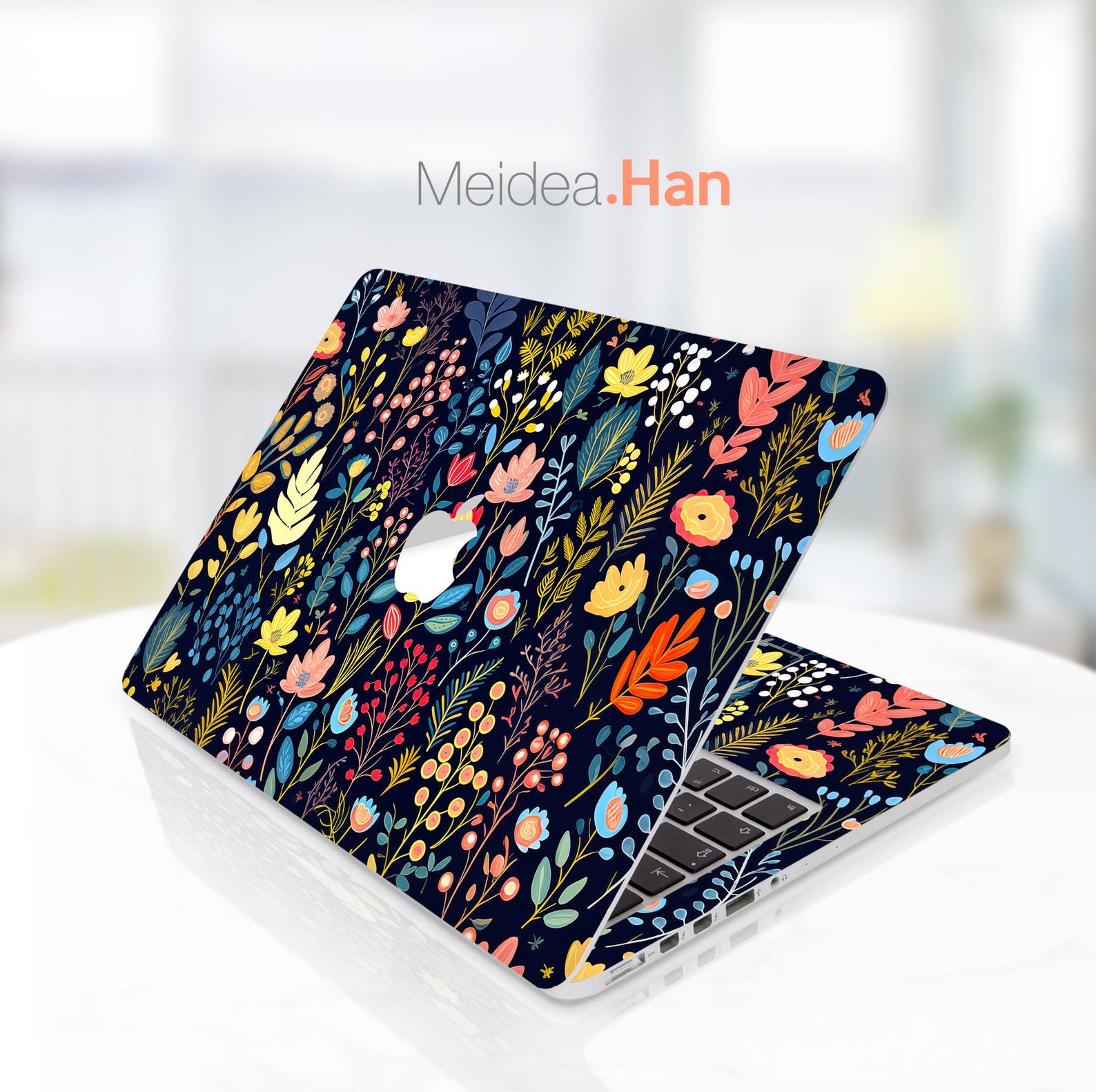 MacBook Accessories Personalization Gift Art Plant Design Mac Pro ...