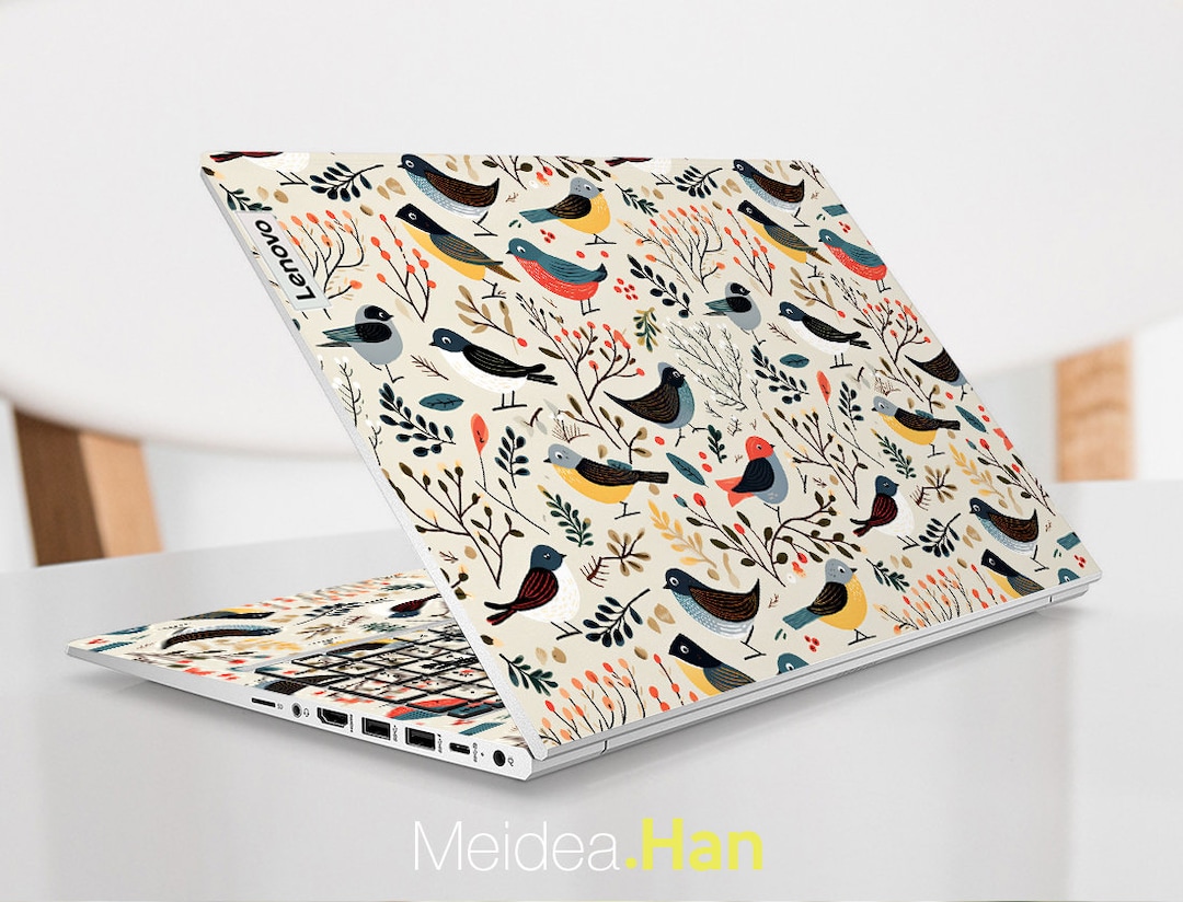 Custom Laptop Skin Lenovo Yoga Decals Personalization White Series ...