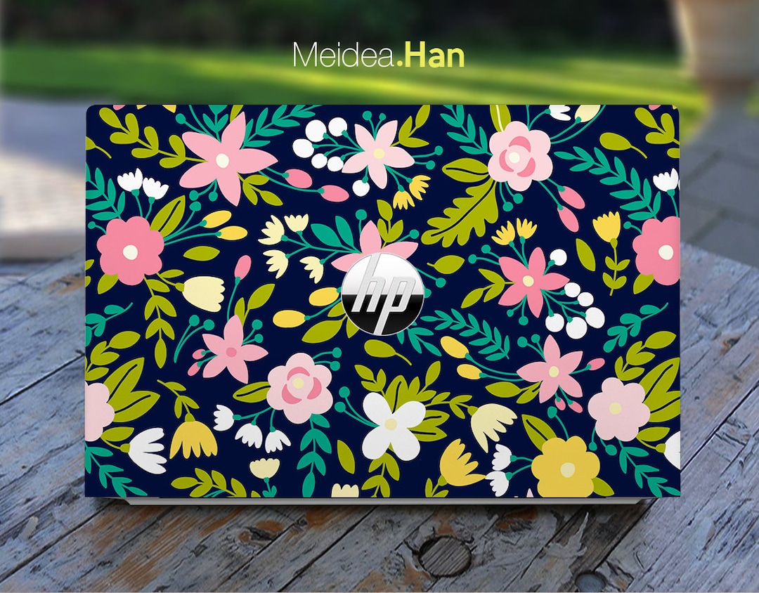 Hp Laptop Skin Elitebook 840 Personalized Customizable Flowers Art ...