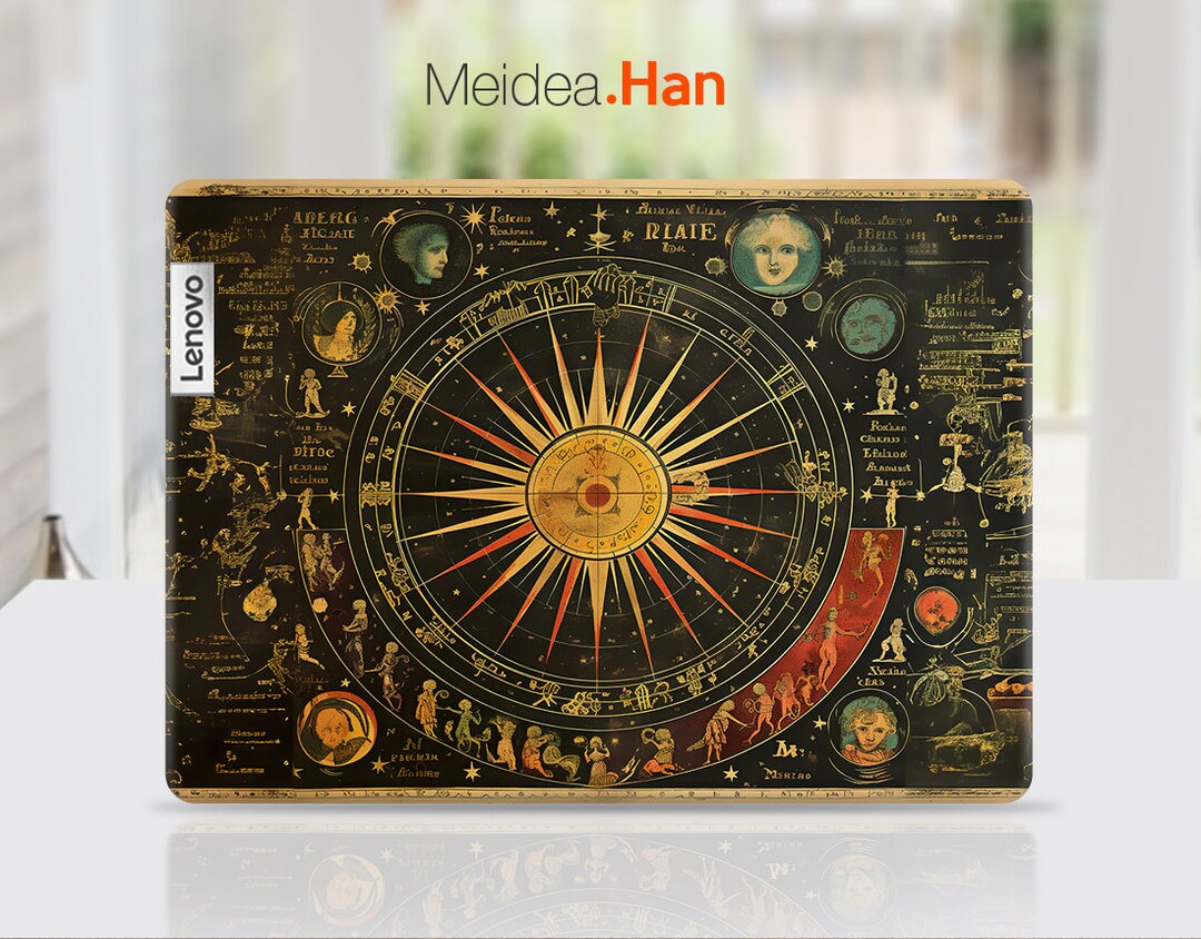 Laptop Skin Lenovo Accessories Customizable Personalization Astrology ...