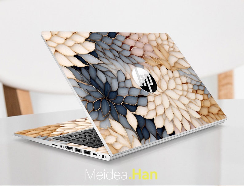Hp Laptop Skin X360 Vinyl Decal Personalized Gifts Customizable White ...