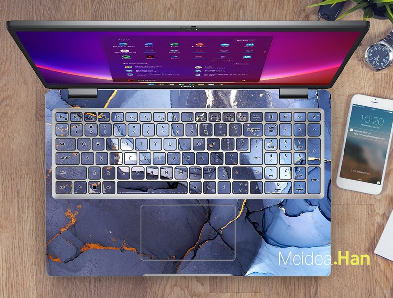 Laptop Hp Envy Skins Pre-cut Personalized Gift Customizable - Etsy