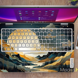 Custom Laptop Skins Lenovo Yoga Decals Personalization Gift Pattern ...