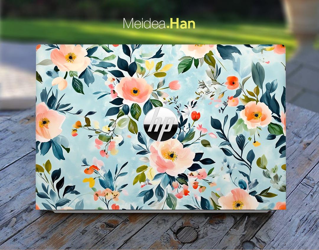 Art Sticker Laptop Skin Hp Accessories Custom Decals Personalised Gift ...