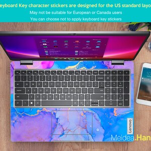 Lenovo Thinkpad Skin Decals Personalized Gift Marble Vinyl Sticker for ...