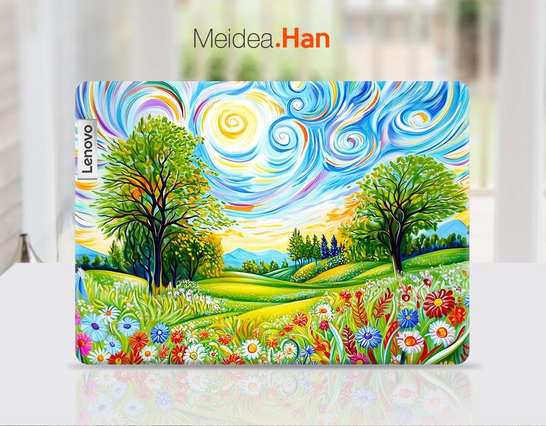 Lenovo Sticker 16 Inch Laptop Skin Custom Gift Art Natural Scenery ...