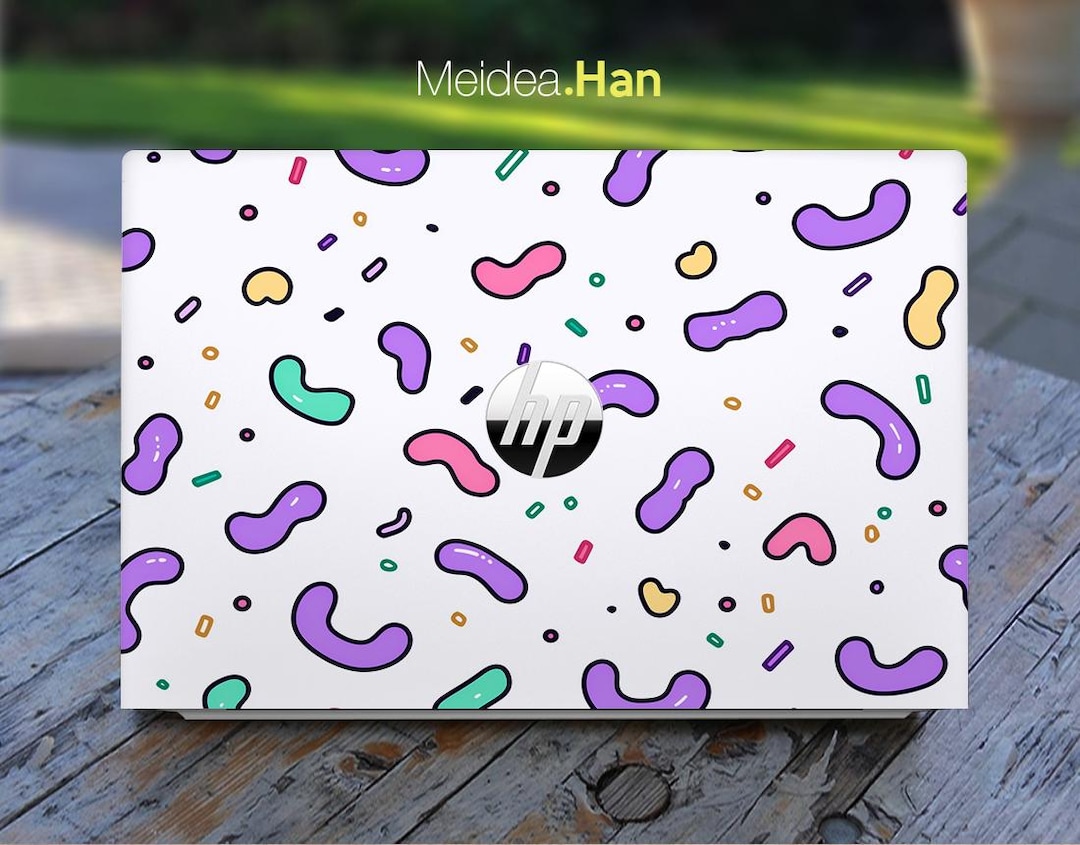 Laptop Skin Hp Omnibook 14-fh Art Decal Custom Gift Back to School ...