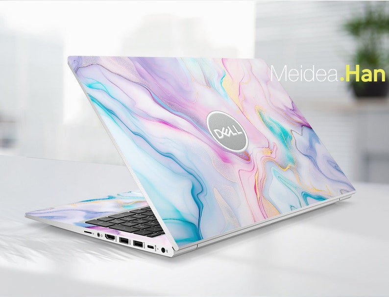 Laptop Skin Dell Inspiron 14 Skin Personalized Customizable Mable Vinyl ...