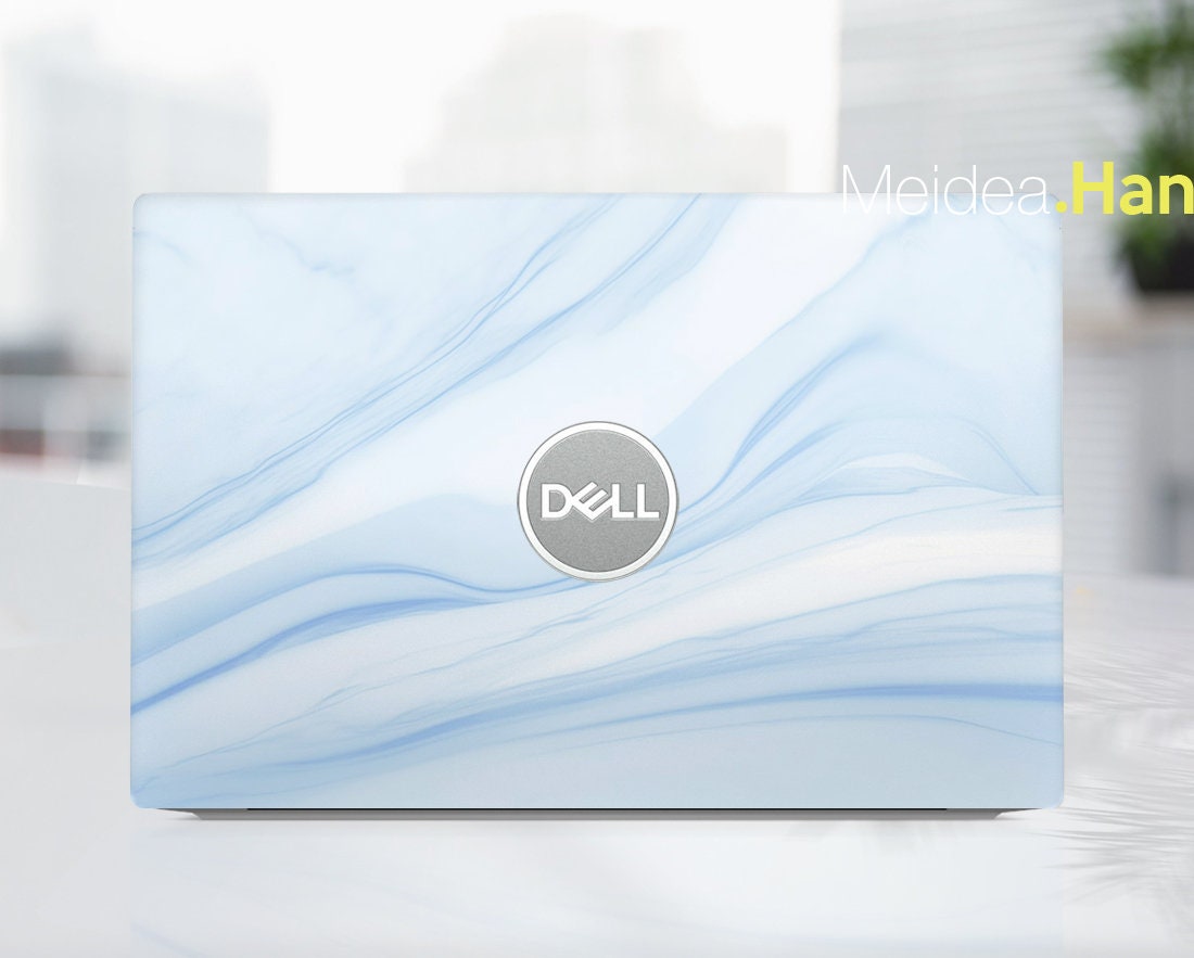 Custom Laptop Skins Dell Inspiron Accessories Personalization Blue ...