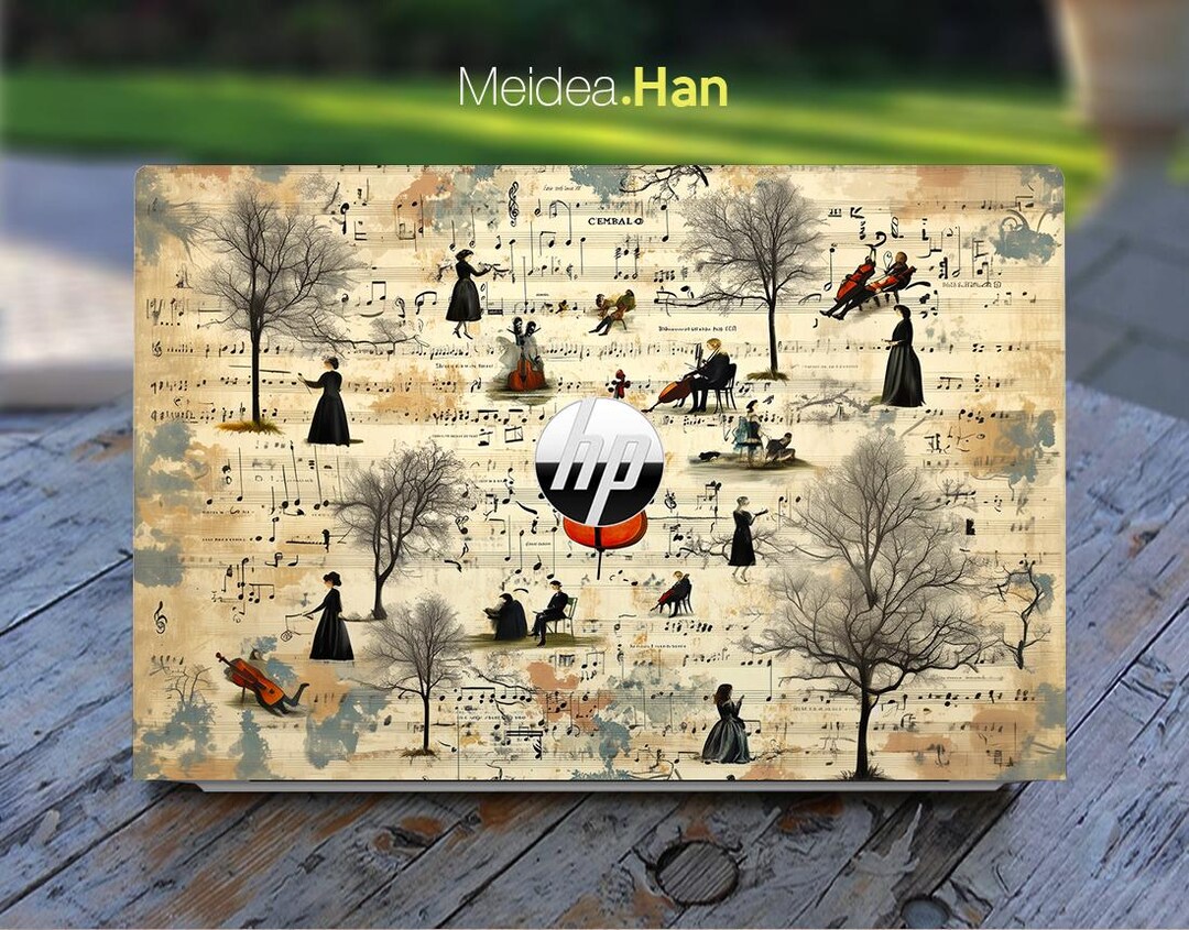 Hp Probook 450 G9 Skin Pre-cut Sticker Custom Decal Staff Art Unique ...