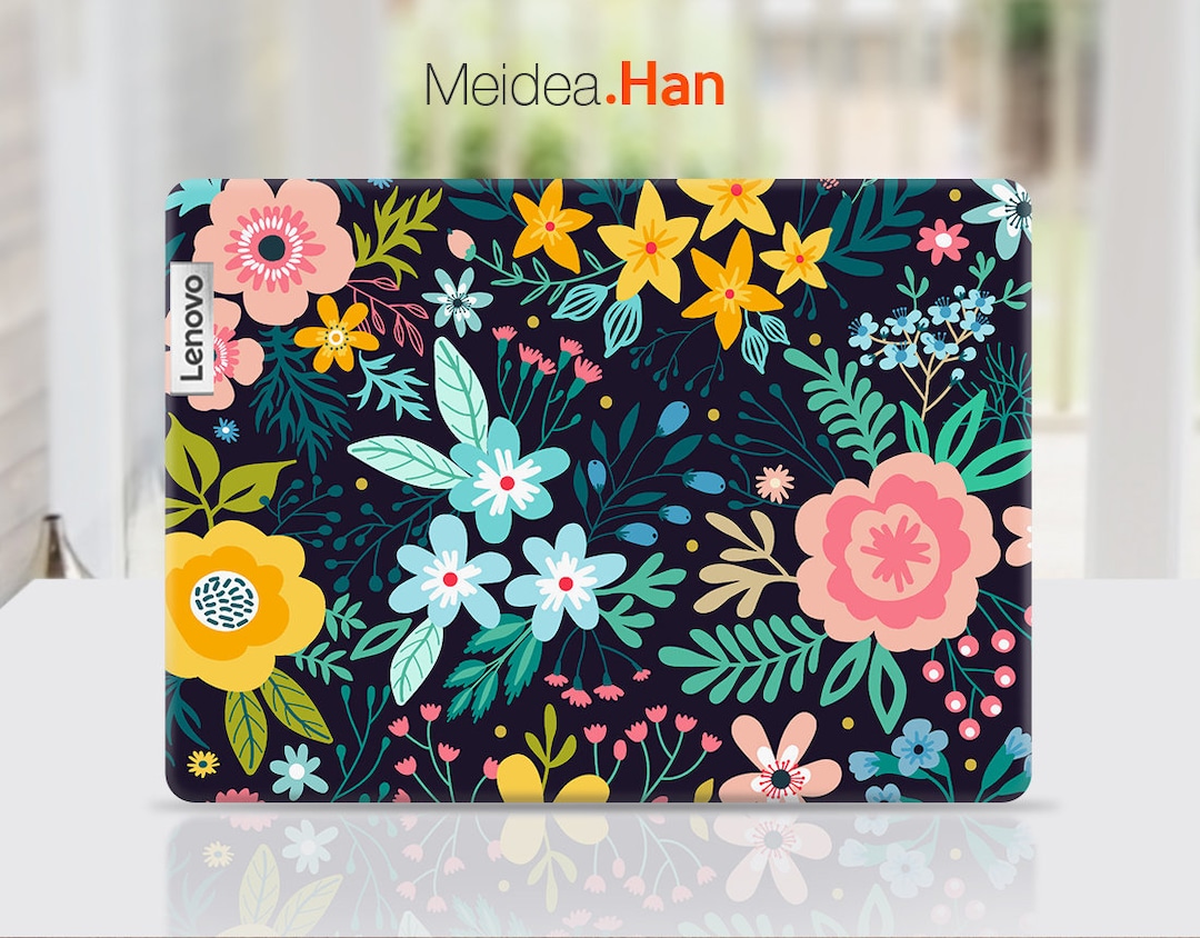 Lenovo Laptop Skin Thinkpad X1 Yoga Personalized Customizable Flowers ...