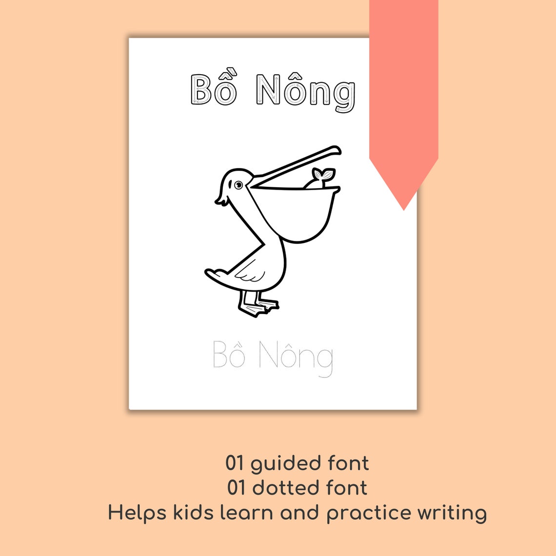Printable Vietnamese Coloring and Letter Tracing Pages 49 Pages ...