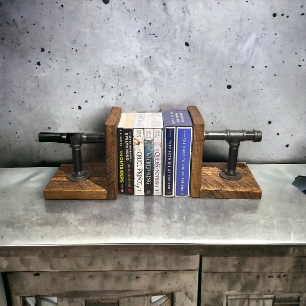 Pipe Bookends - Etsy