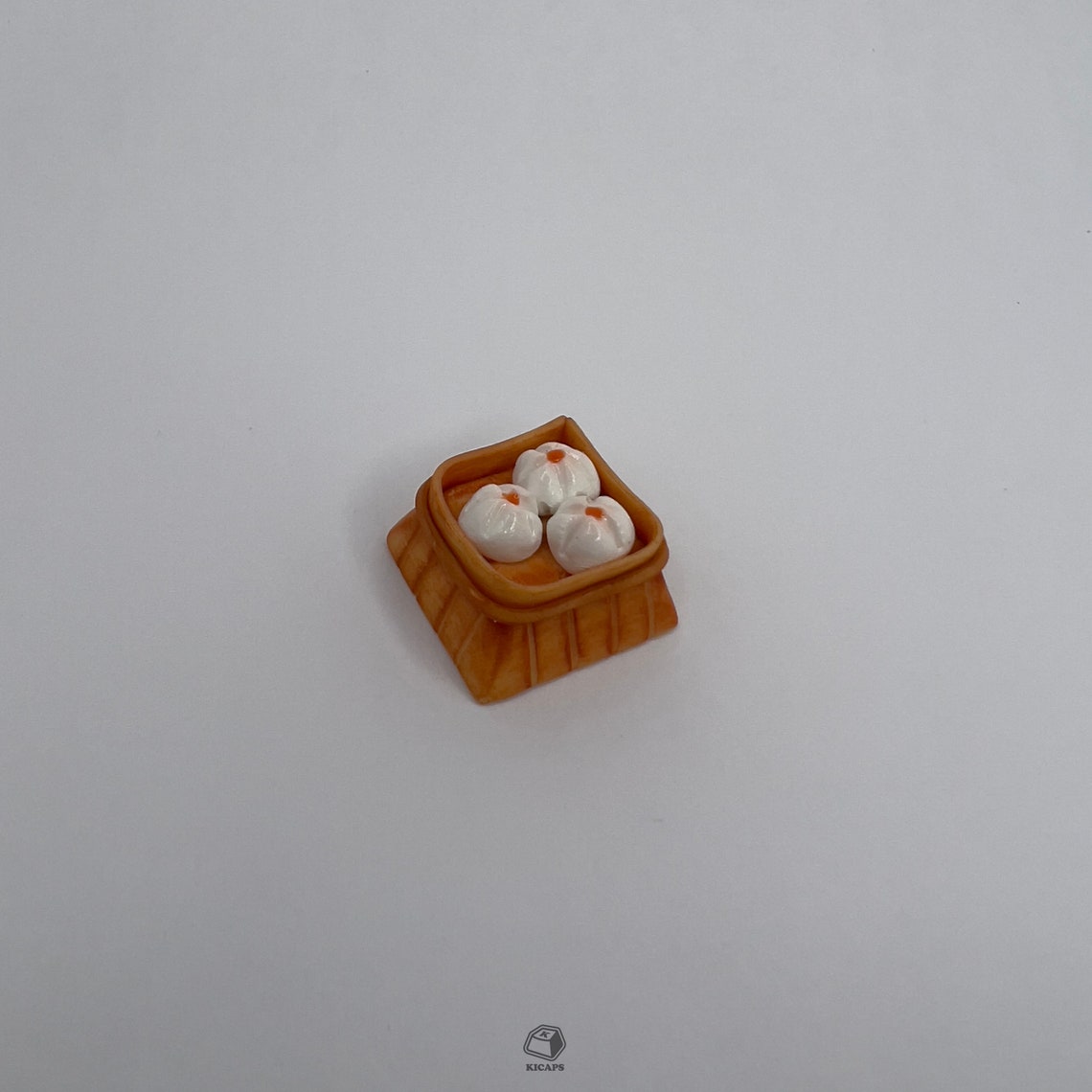 Mini Steamed Buns Baozi Artisan Keycap - Handmade Polymer Clay ...
