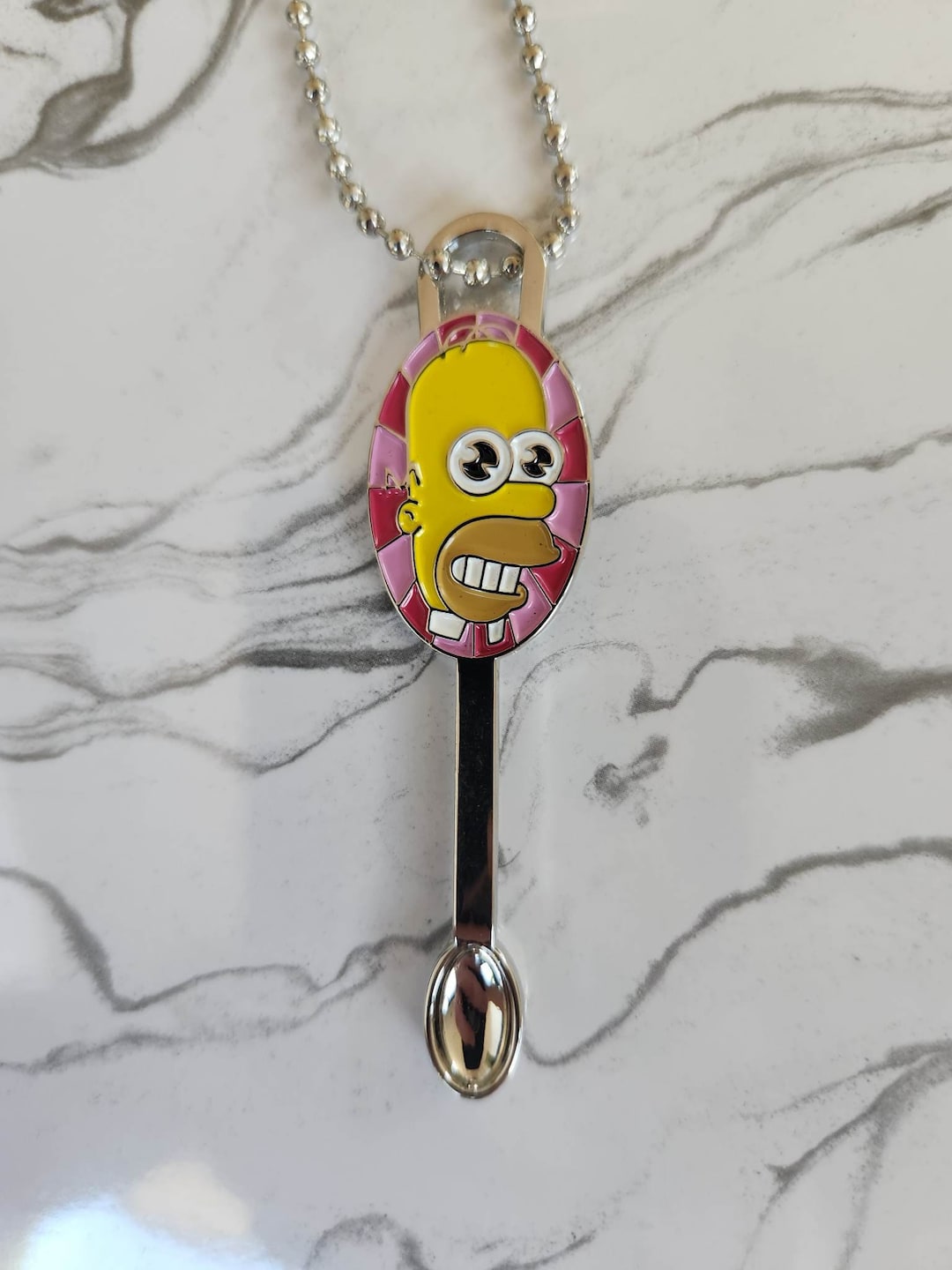 Homer Simpson Mini Spoon - Etsy