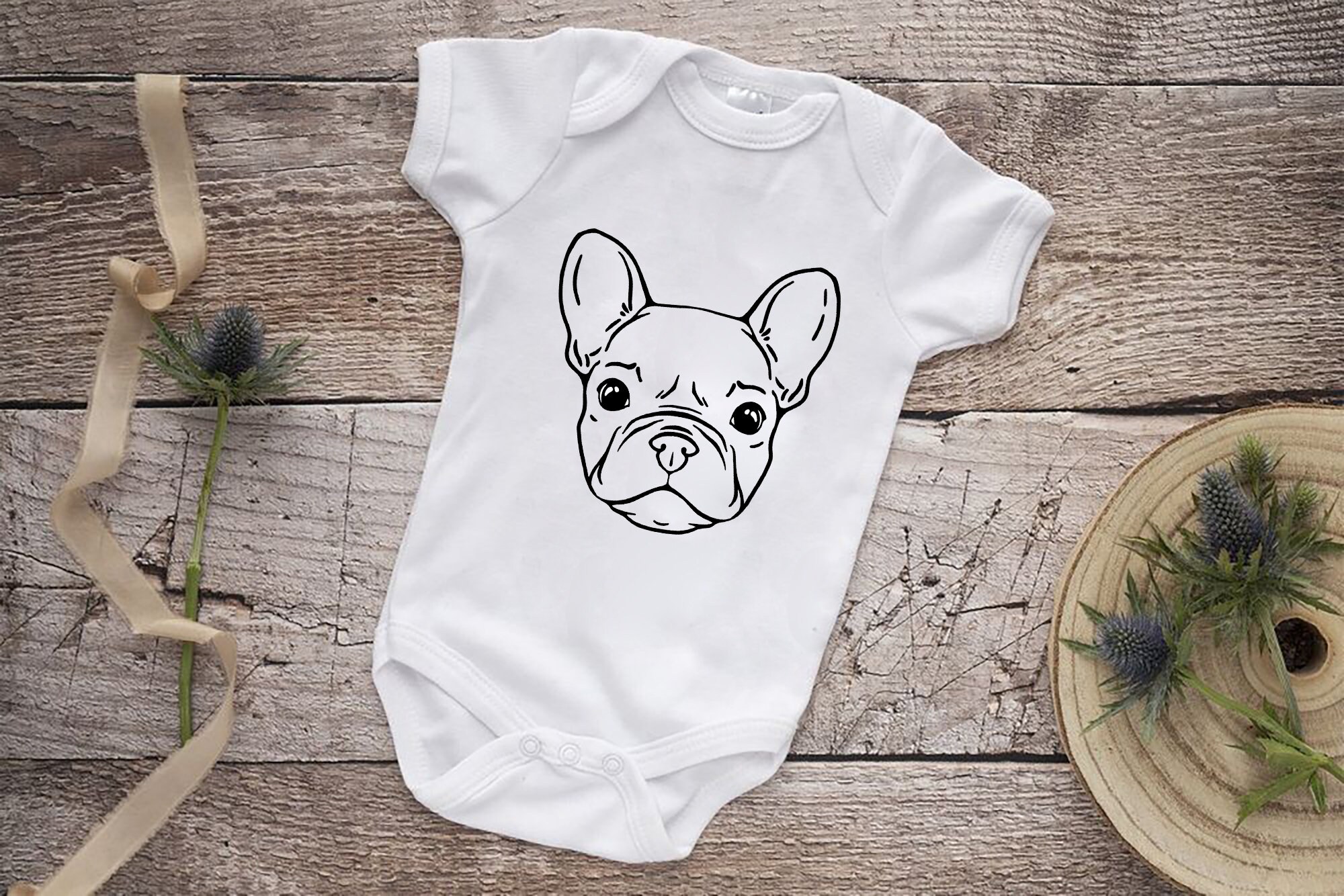 Frenchie SVG - French Bulldog Vector Clipart - Dog SVG - Etsy