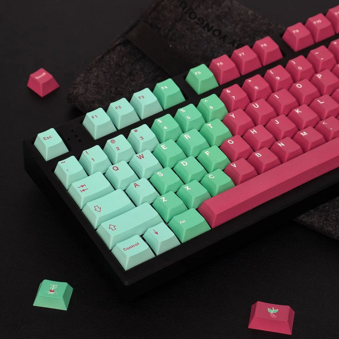 Custom Keycaps 130 Pcs for Gamers Writers Gradient Red Bean - Etsy
