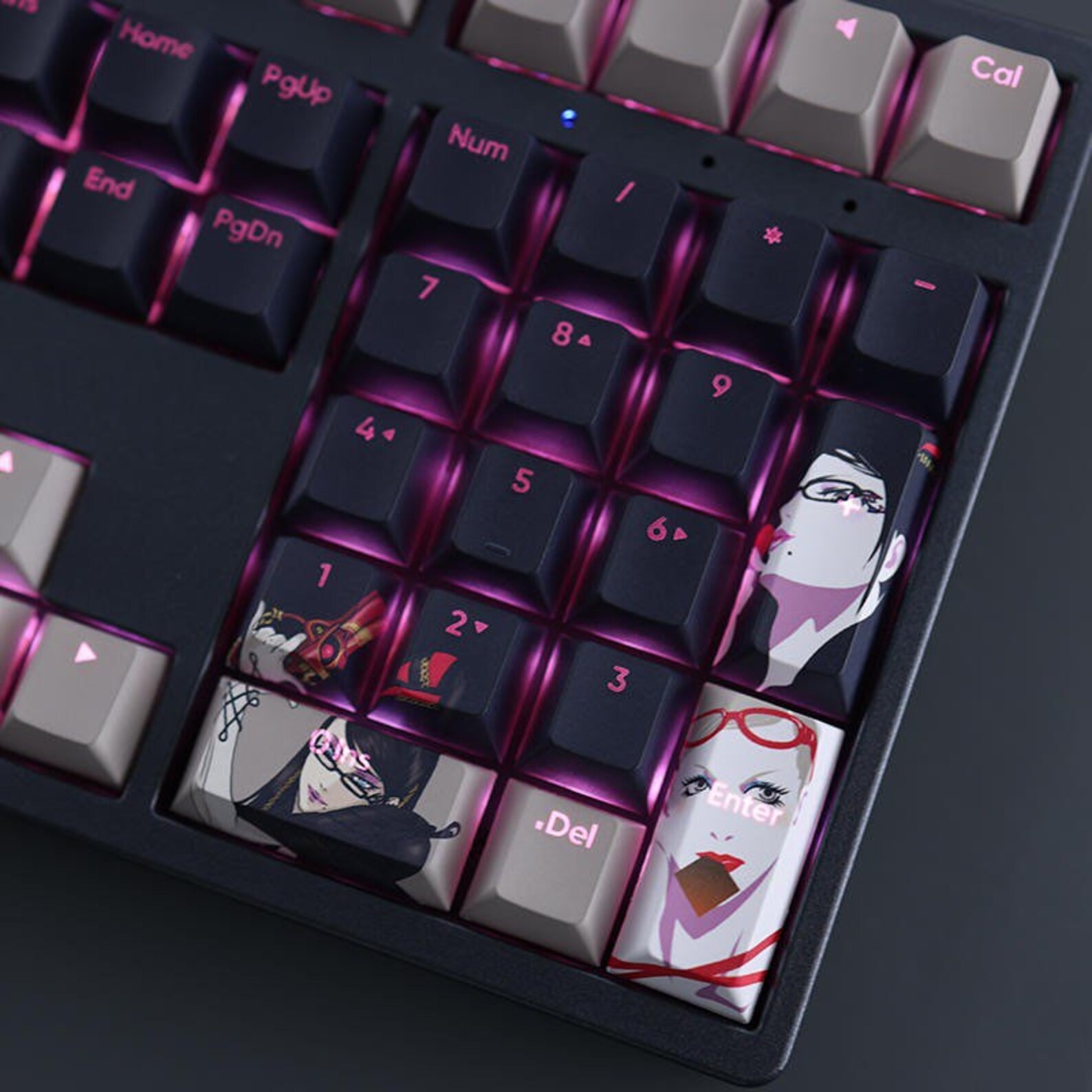 Custom Keycaps Backlit Video Game Theme Bayonetta for - Etsy
