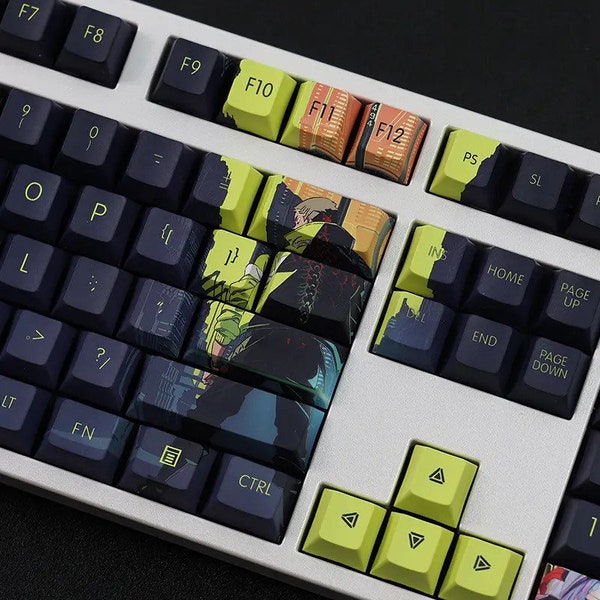 Cyberpunk Keycaps - Etsy