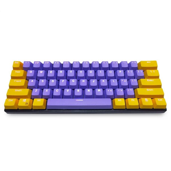 Yellow and Purple Keycaps - Etsy