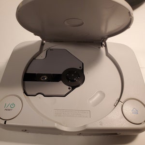 Sony White Psone Slim Console Bundle / Controllers & Games - Etsy