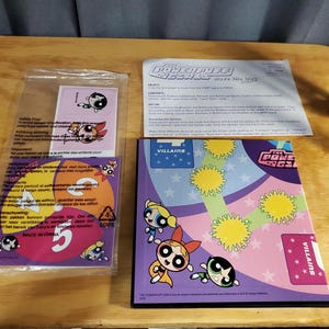 The Powerpuff Girls Save the Day Board Game - Etsy