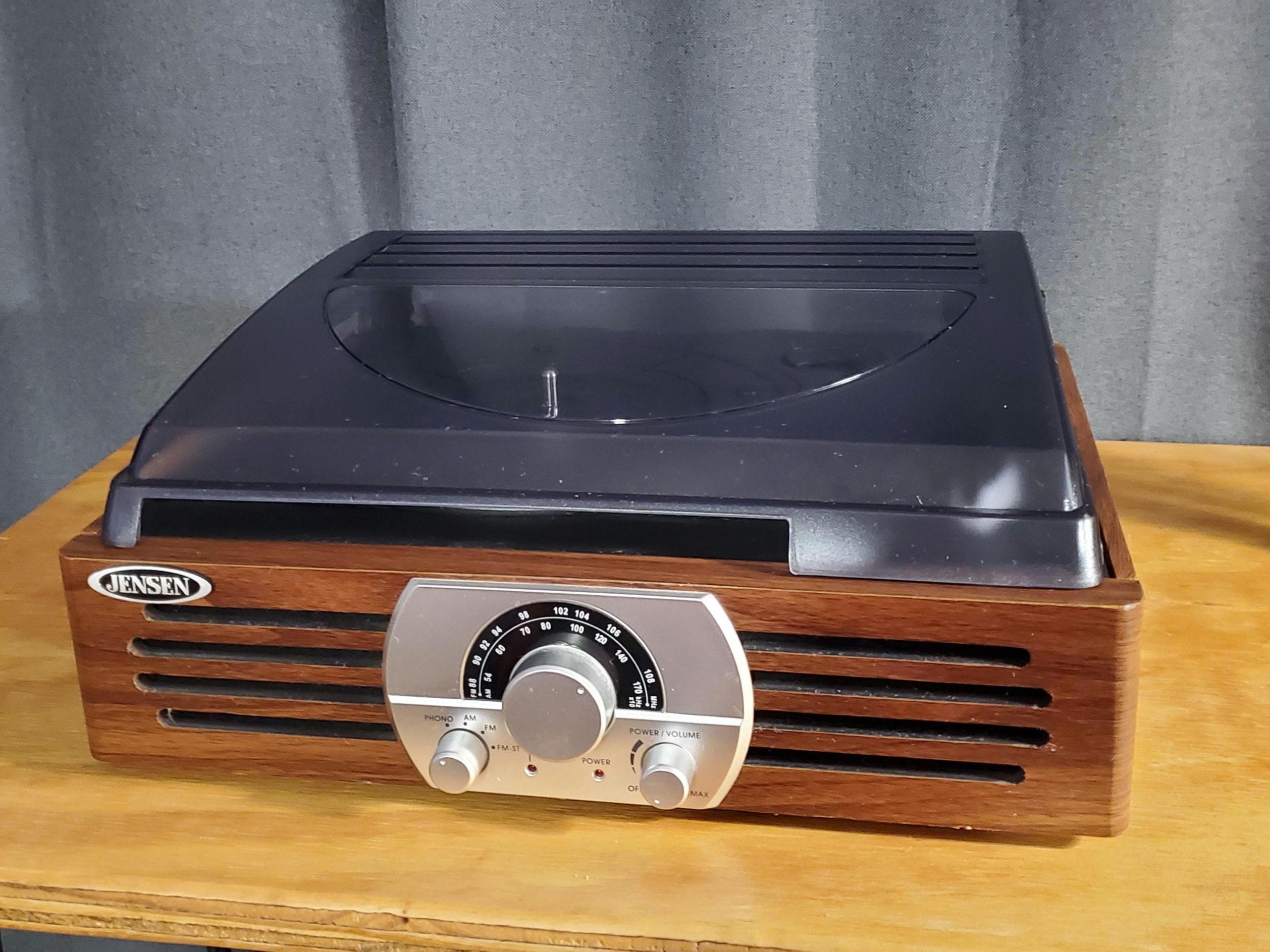 Jenson Record Player - AM / FM Radio Combo - Etsy