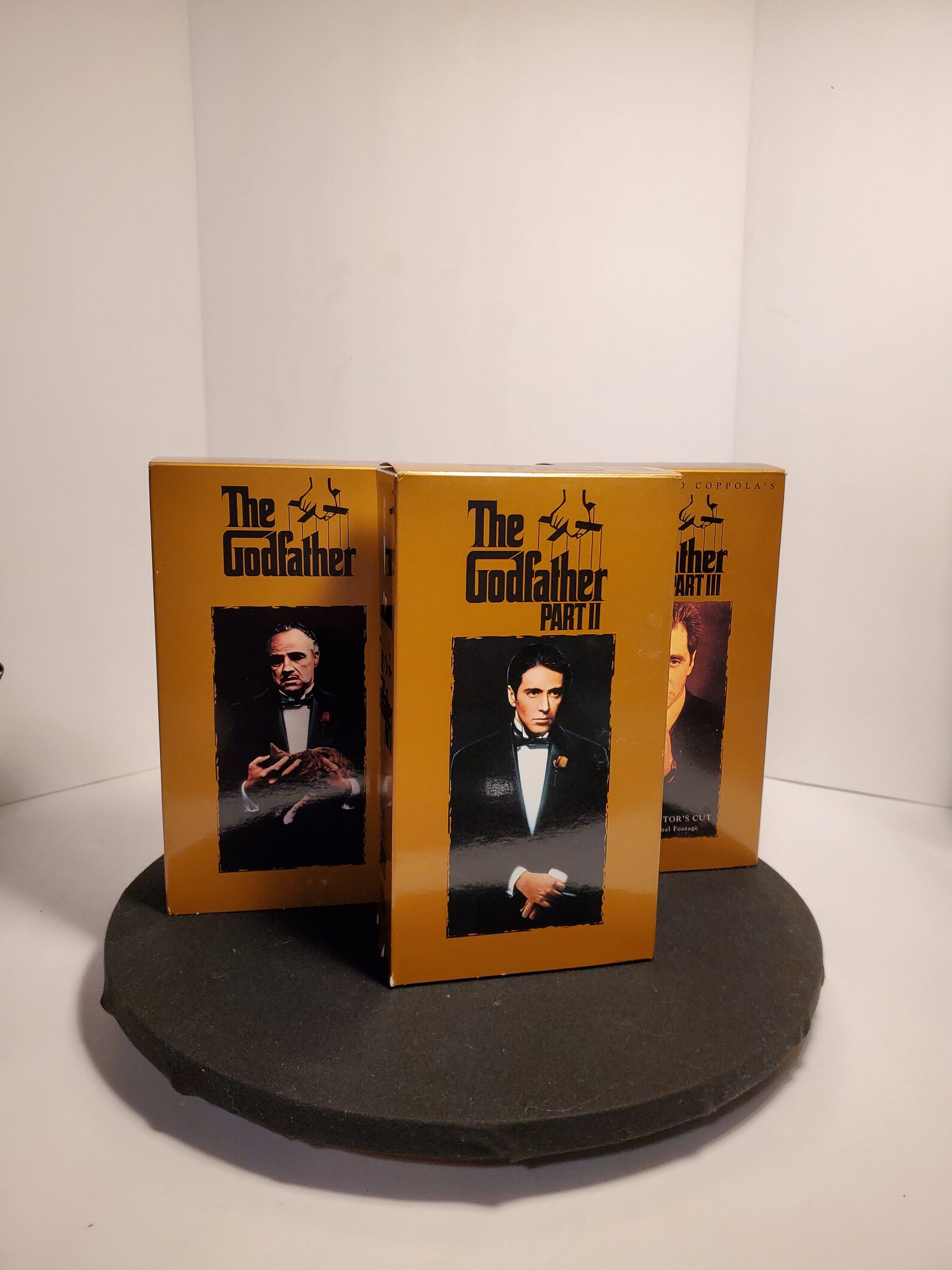 The Godfather Collection VHS Parts I, II, and III - Etsy