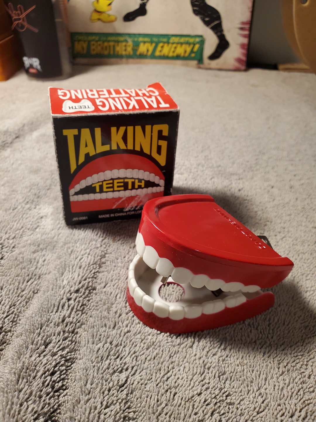 Vintage 1992 Chattering Teeth Wind-up Toy - Etsy