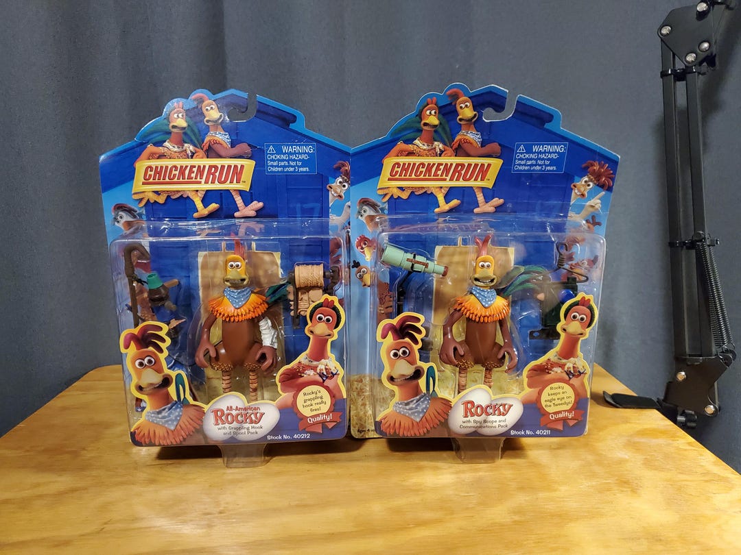 1999 Aardman Playmates Chicken Run Rocky Action Figures - Etsy