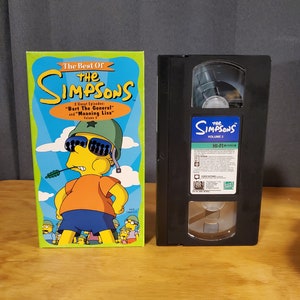 Best of the Simpsons VHS Tapes - Etsy UK